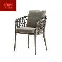 China Mail Packing N Rattan / Wicker Dining Chairs for Modern Luxury Restaurant Furniture for sale