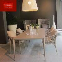 China Mail Packing N Rattan / Wicker Dining Chairs for Modern Luxury Restaurant Furniture for sale