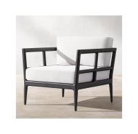 China Garden Furniture All Weather Modern Aluminum Frame Outdoor Sofa for Hotel Villa Patio for sale