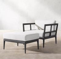 China Garden Furniture All Weather Modern Aluminum Frame Outdoor Sofa for Hotel Villa Patio for sale