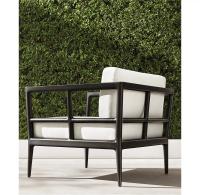 China Garden Furniture All Weather Modern Aluminum Frame Outdoor Sofa for Hotel Villa Patio for sale