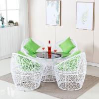 China Modern Style Outdoor Furniture for Balcony Patio Garden Rattan Chair in Customized Color for sale