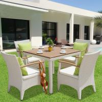 China Outdoor Furniture Waterproof Rattan Wicker Dining Chair for French Bistro and Outdoor for sale