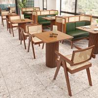 China Modern Dining Room Furniture Pink Colored Plastic Chairs for French Rattan Cafe Chairs for sale