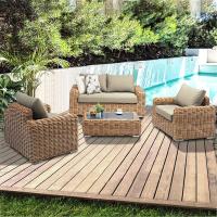 China Mail Packing Rattan Wicker Outdoor Furniture Set for Patio Garden and Outdoor Sofa for sale