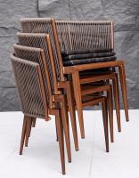 China Outdoor Balcony Patio Aluminium Rattan Chair for Eco-friendly Garden Furniture for sale