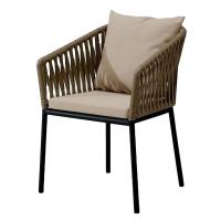 China Modern Stackable Rope Chairs The Perfect Choice for Home Furniture and Outdoor Dining for sale