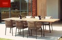 China Modern Stackable Rope Chairs The Perfect Choice for Home Furniture and Outdoor Dining for sale