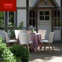 China All Weather Luxury Rattan Outdoor Furniture Teak Outdoor Dining Set for Outdoor Leisure for sale