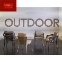 China Folded Nordic Dining Chair for Restaurant Customized Nordic Garden Dining Furniture for sale