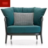China Modern Outdoor Rope Chairs Waterproof Comfortable Garden Furniture for Patio Seating for sale