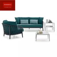 China Modern Outdoor Rope Chairs Waterproof Comfortable Garden Furniture for Patio Seating for sale