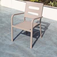China Good Outdoor Patio Aluminum Furniture All Weather Dining Garden Sets Coffee Chair for sale