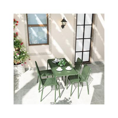 China Garden Patio Dining Table and Chairs Outdoor Furniture Set for Outdoor Restaurant for sale