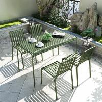 China Garden Patio Dining Table and Chairs Outdoor Furniture Set for Outdoor Restaurant for sale