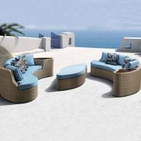 China Outdoor Garden Chair Set with Modern Rope Furniture and PE Rattan Wicker Sofa for sale