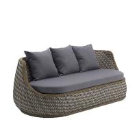 China Mail Packing Rattan Sofa Set HDPE Wicker Outdoor Garden Table for Leisure on Patio for sale