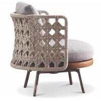 China Weather Resistant Luxury Teak Wood Outdoor Furniture for Villa Hotel and Project for sale