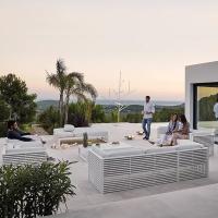 China Apartment Style Modern Outdoor Furniture Luxury Patio Aluminium Rope Sofa Chair Set for sale