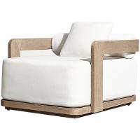 China Sun Poolside Daybed Outdoor Furniture Set Teak Wooden High End Modern Sofa for Garden for sale