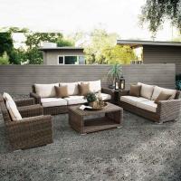 China Outdoor Furniture Modern Garden Sofa Set for Hotel Balcony from Powder Coated Aluminum for sale