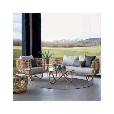 China Set Style Leisure Aluminum Frame Outdoor Garden Sofa for Modern Hotel Villa All Weather for sale