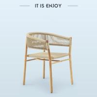China PE Synthetic Wicker Rattan Teak Dining Table and Chair Set Outdoor Furniture Best Style for sale