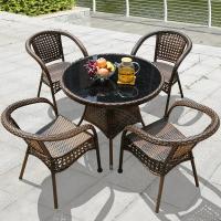 China Outdoor Dining Made Fashionable with High Back Wicker Garden Chair Eco-Friendly Option for sale