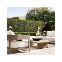 China Pedal Size 78*78*38 cm Outdoor Garden Wood Three Seater Sofa for Patio Furniture for sale