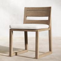 China Teak Wood Garden Set Modern Outdoor Dining Furniture with Solid Wood Table and Chairs for sale