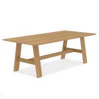 China Solid Teak Patio Furniture Modern Outdoor Dinner Sets for Garden Bistro Coffee Table for sale