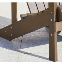 China Outdoor Furniture Solid Wood Garden Folding Deck Patio Chair for Plastic Adirondack Chair for sale