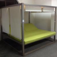 China Commercial Aluminum Frame Outdoor Daybed for Hotel Minimalist Furniture for sale