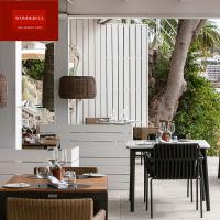 China Modern Design Style Bar Furniture Aluminum Outdoor Bar Table for sale