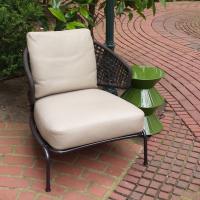 China Leisure Facilities Waterproof Rattan Sun Chairs for Outdoor Garden and Swimming Pool for sale