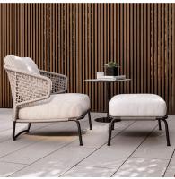 China Leisure Facilities Waterproof Rattan Sun Chairs for Outdoor Garden and Swimming Pool for sale