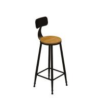 China Modern Simple Design Wood Bar Chair Stools And Rectangle Table Set For Home Office for sale