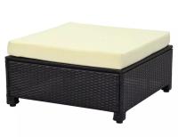 China Comfortable Seating Plastic Rattan L Shape Sofa Set for Outdoor Garden Furniture for sale