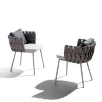 China Garden Patio Furniture Rattan Garden Chair for a Sleek and Comfortable Outdoor Settin for sale
