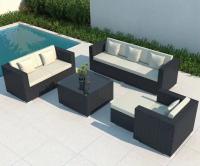 China Modern Design Style Villa Garden Rattan Sofa Set with and Comfortable Outdoor Us for sale