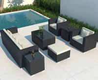 China Modern Design Style Villa Garden Rattan Sofa Set with and Comfortable Outdoor Us for sale