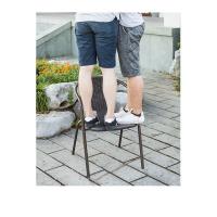 China Eco-friendly Garden Furniture PVC Outdoor Plastic Chairs for Modern Restaurant Terrace for sale