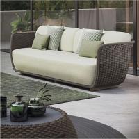 China Outdoor Garden Courtyard Terrace Villa Hotel Furniture Cast Aluminum Sofa Combination for sale
