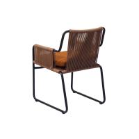 China Home Furniture Metal Rattan Modern Dining Room Chairs for Customization Outdoors for sale