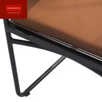 China Home Furniture Metal Rattan Modern Dining Room Chairs for Customization Outdoors for sale