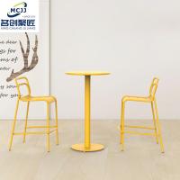 China Simple Outdoor Aluminum Alloy Courtyard Table and Chair for Hotel Restaurant Banquet for sale
