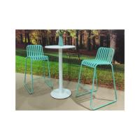 China Simple Outdoor Aluminum Alloy Courtyard Table and Chair for Hotel Restaurant Banquet for sale