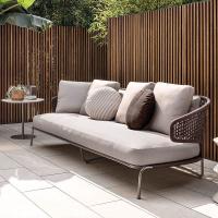 China Outdoor Furniture Garden Set Sofa Waterproof Aluminum Sectional Loungeset for Patio for sale