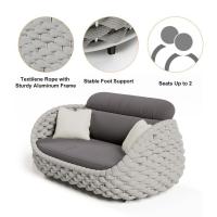 China Villa Garden Leisure Lounge Chair and Rattan Sofa Set with Patio Outdoor Furniture for sale