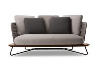 China Outdoor Furniture Garden Rattan Sofa Perfect for Outdoor Entertaining for sale